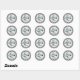 Skateboard Let's Kick It Birthday Classic Round Sticker | Zazzle