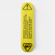 skateboard warning label with pictograms | Zazzle