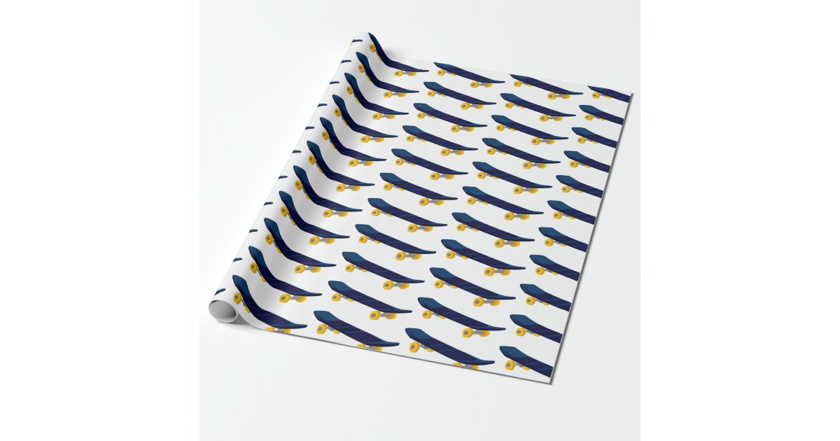 Skateboard Wrapping Paper | Zazzle