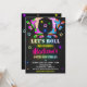 Skating birthday invitation Roller party invite | Zazzle
