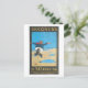 Skegness, England Vintage Travel Poster Postcard | Zazzle