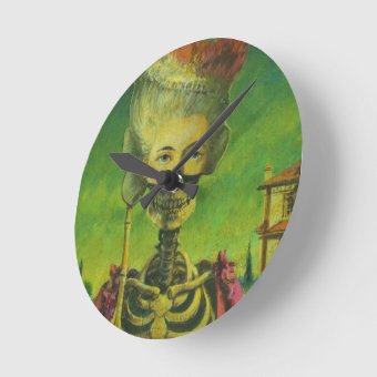 Skeleton Clock | Zazzle