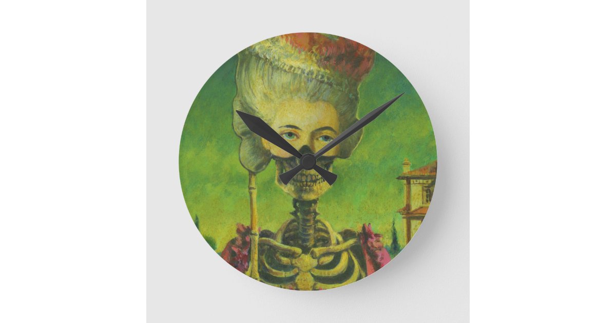 Skeleton Clock | Zazzle