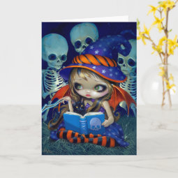 "Skeleton Magic" Greeting Card | Zazzle