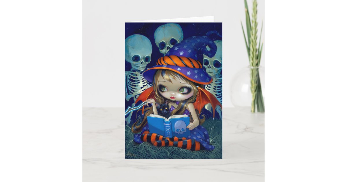 "Skeleton Magic" Greeting Card | Zazzle