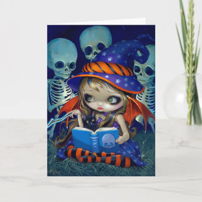 "Skeleton Magic" Greeting Card | Zazzle