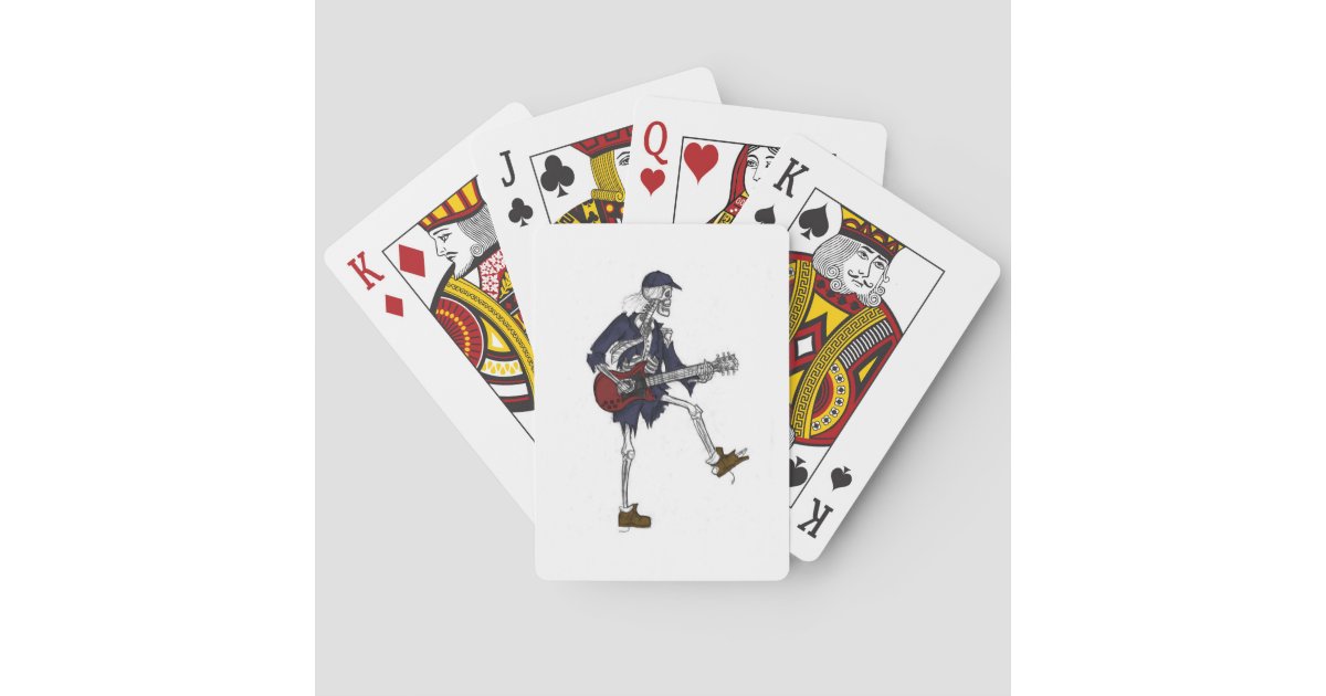 Skeleton Playing Cards | Zazzle