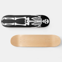 Skeleton Skateboard Deck | Zazzle