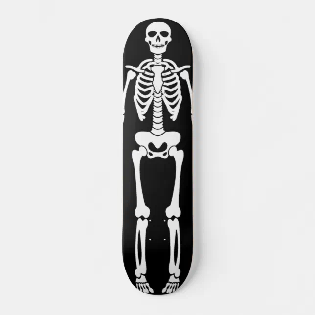Skeleton Skateboard Deck | Zazzle
