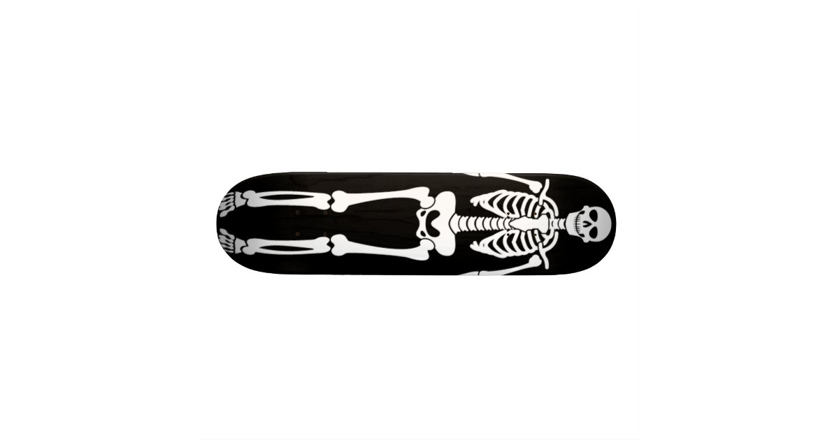 Skeleton Skateboard Deck | Zazzle.com