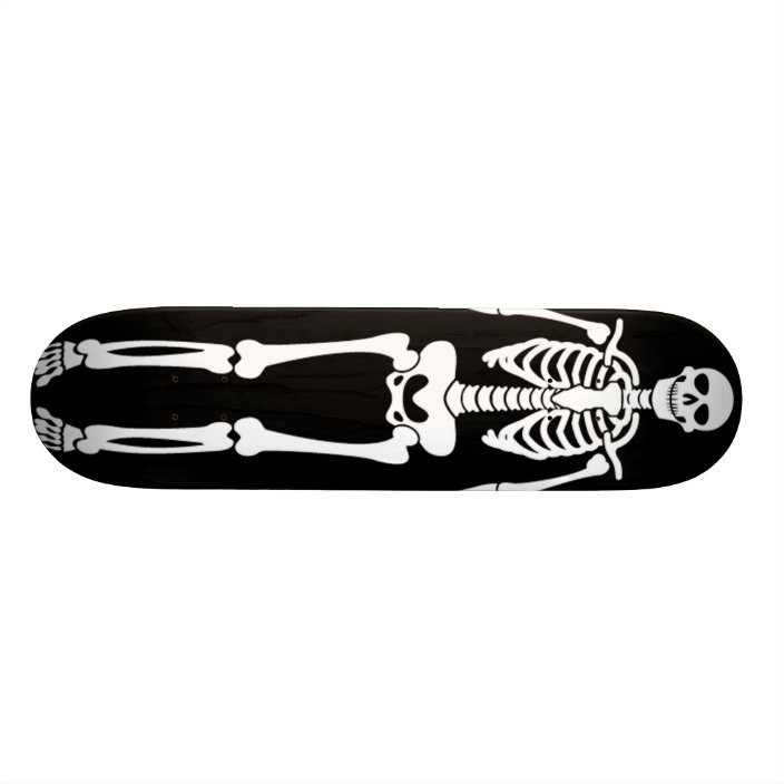Skeleton Skateboard Deck | Zazzle.com