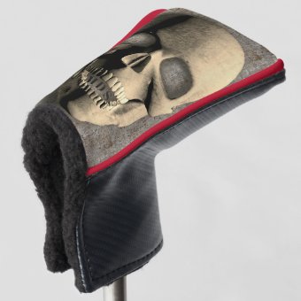 Skeleton Skull Golf Head Putter Cover | Zazzle