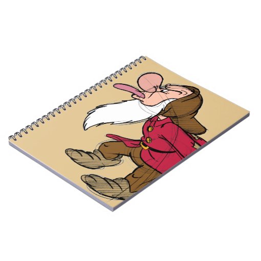 Sketch Grumpy Notebook | Zazzle