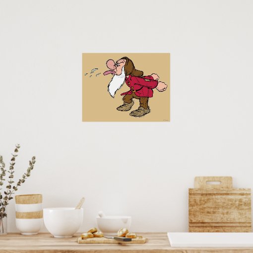 Sketch Grumpy Poster | Zazzle