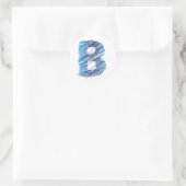 Sketched Letter B Stickers | Zazzle