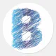 Sketched Letter B Stickers | Zazzle
