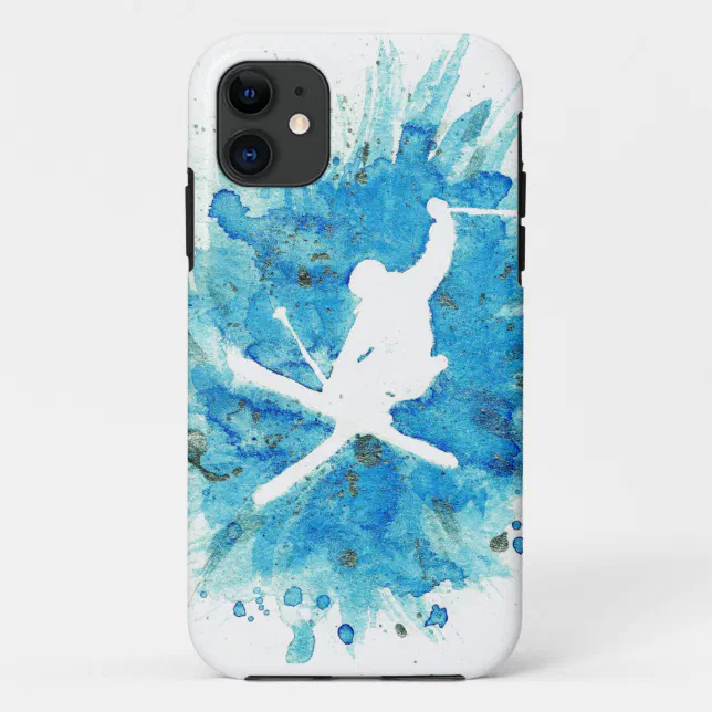 Ski Jump Phone Case | Zazzle
