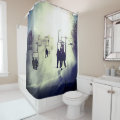 Ski Lift Shower Curtain | Zazzle