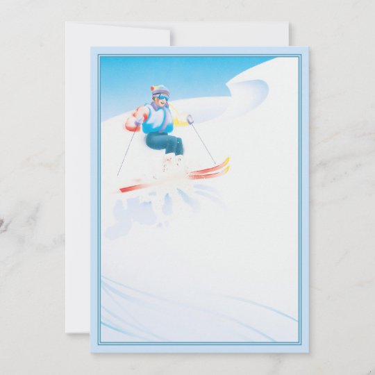 Ski Party © Invitation | Zazzle.com