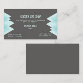 Ski + Snowboard Instructor Business Business Card | Zazzle