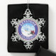 Skiing Keystone Colorado Mountains Ski Snowflake Pewter Christmas ...