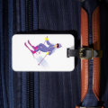 Skiing Luggage Tags | Zazzle
