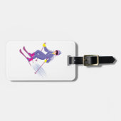 Skiing Luggage Tags | Zazzle
