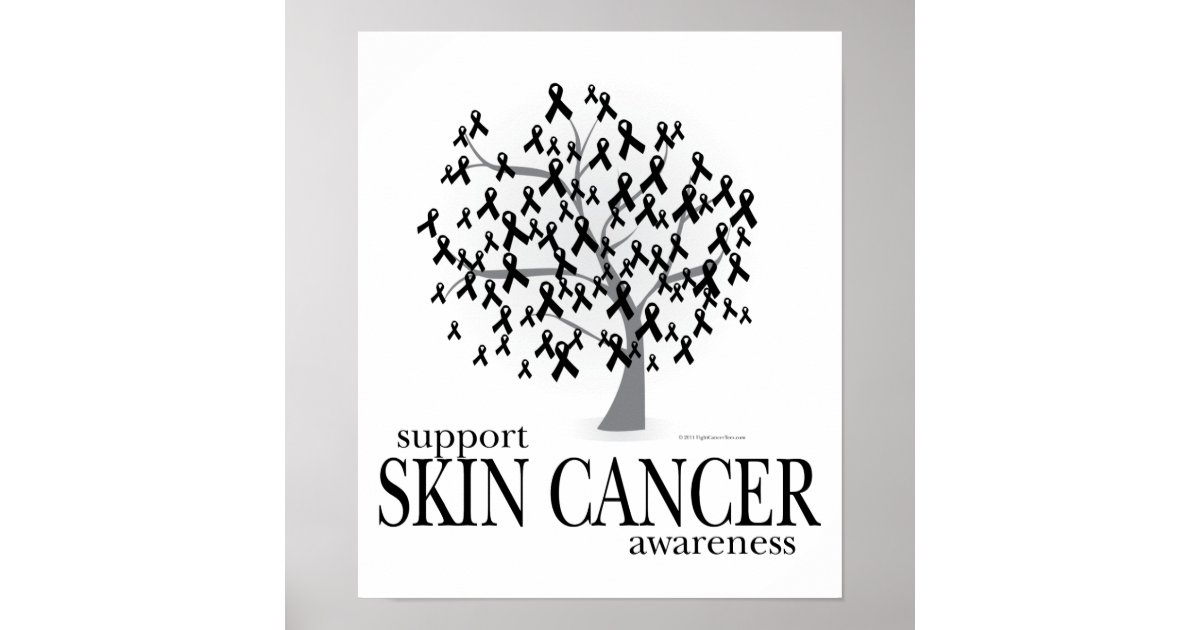 Skin Cancer Tree Poster | Zazzle