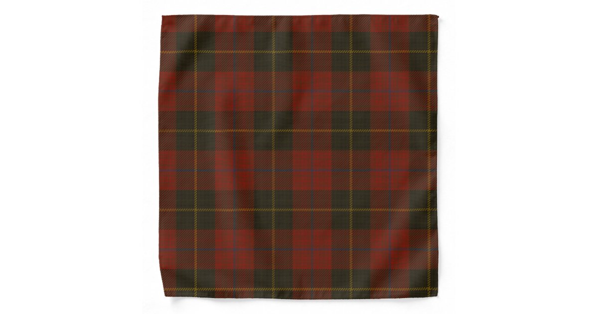 Skinner Clan Tartan Bandana | Zazzle