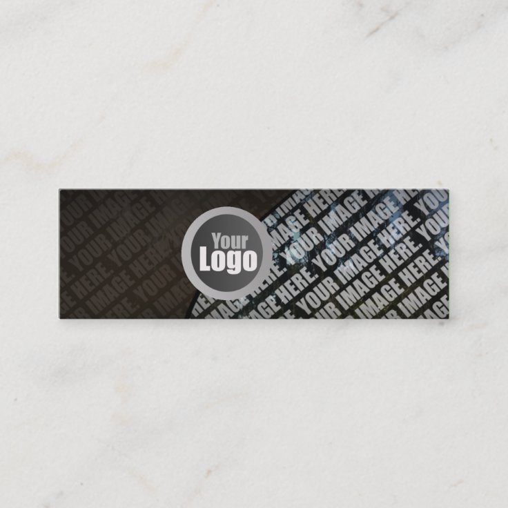 Skinny Customizable Photo Business Cards | Zazzle