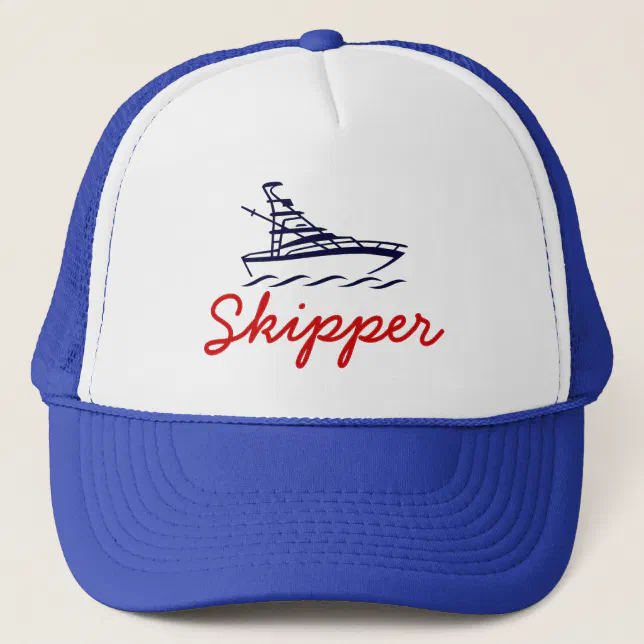 Skipper hat | Retirement gift idea for men | Zazzle