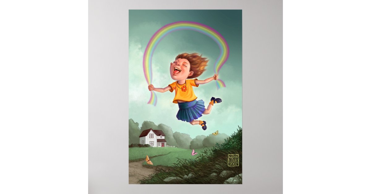 Skipping Rope Poster | Zazzle