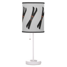 Skis Design Table Lamp Shade | Zazzle