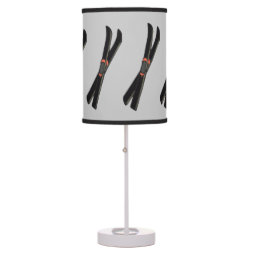 Skis Design Table Lamp Shade | Zazzle