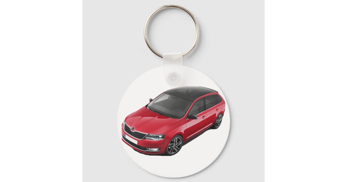 Škoda Rapid Keychain | Zazzle