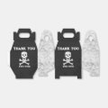 Skull and Bones Halloween Birthday Favor Box | Zazzle