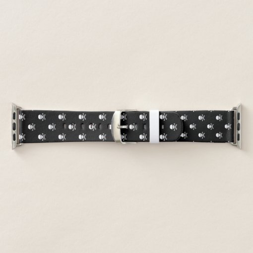 Skull and Crossbones Watch Band | Zazzle