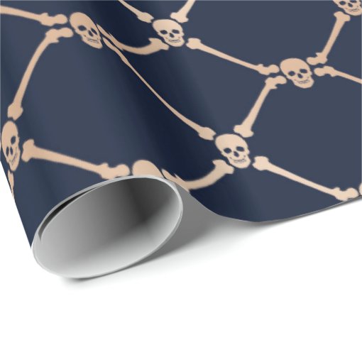 Skull & Bones Wrapping Paper | Zazzle