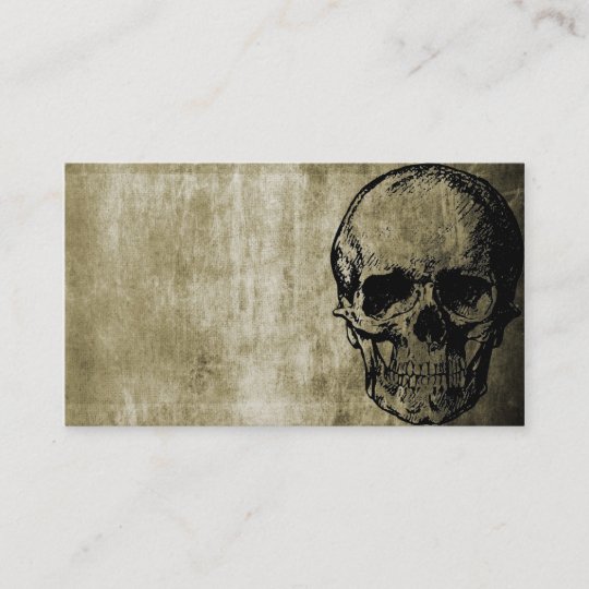 Skull Business Card | Zazzle.com