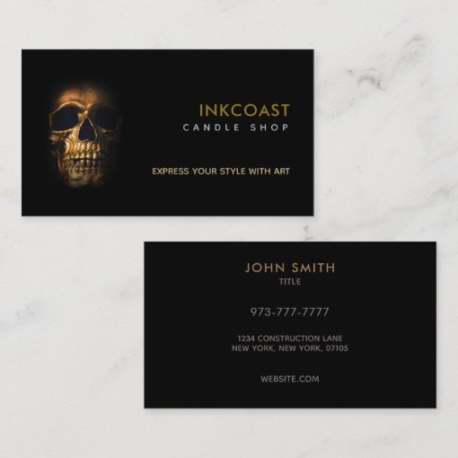 Skull Business Cards | Zazzle