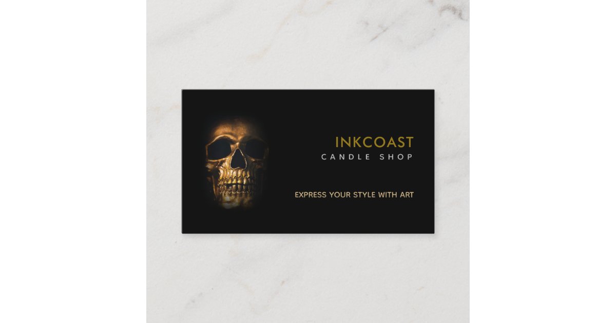 Skull Business Cards | Zazzle
