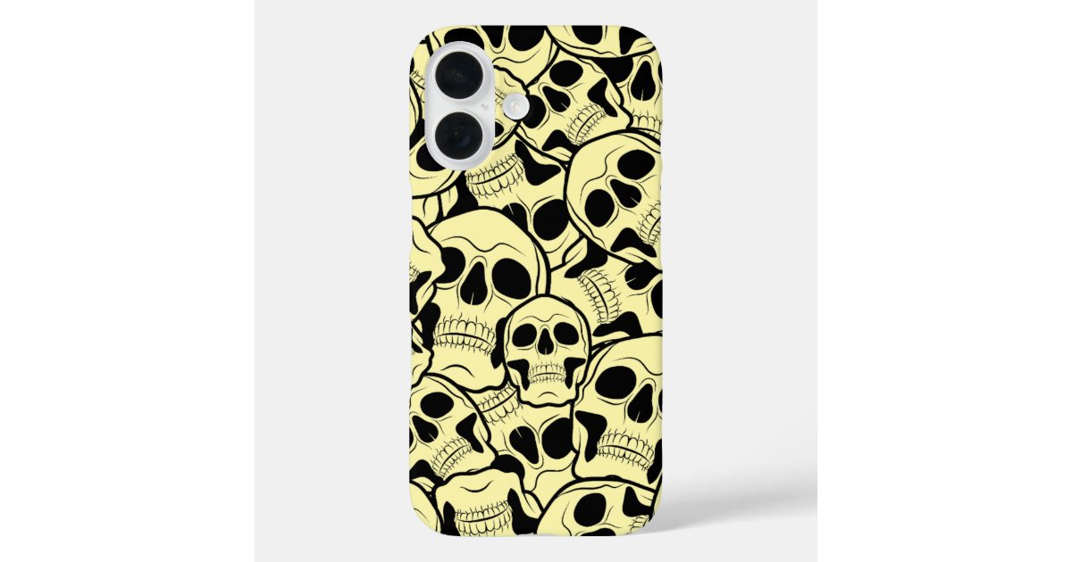 Skull Cluster iPhone / iPad case | Zazzle