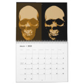 Skull Fantasy Art Heavy Metal Calendar | Zazzle