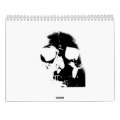 Skull Fantasy Art Heavy Metal Calendar | Zazzle
