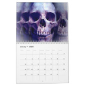 Skull Fantasy Art Heavy Metal Calendar | Zazzle