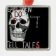 Skull forensic science CSI dead men Metal Ornament | Zazzle
