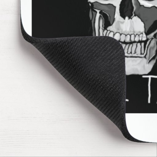 Skull forensic science CSI dead men Mouse Pad | Zazzle