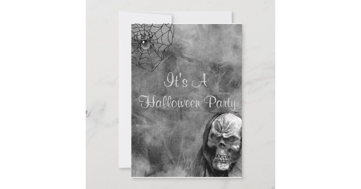 Skull Invitation | Zazzle