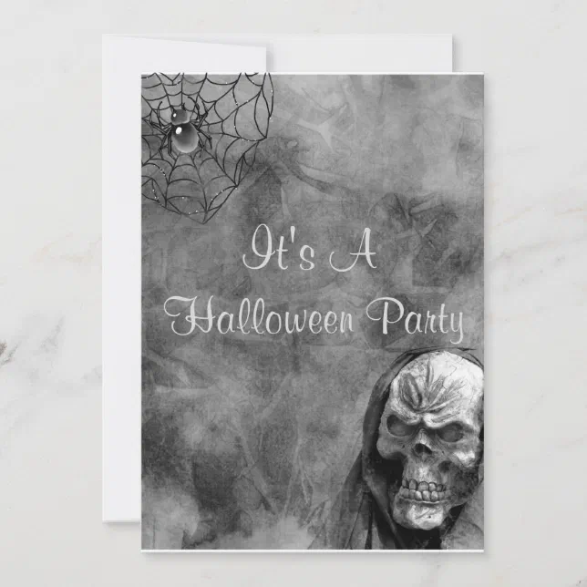 Skull Invitation | Zazzle