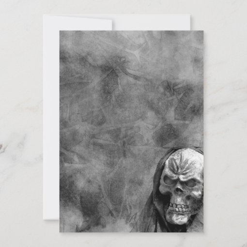 Skull Invitation | Zazzle